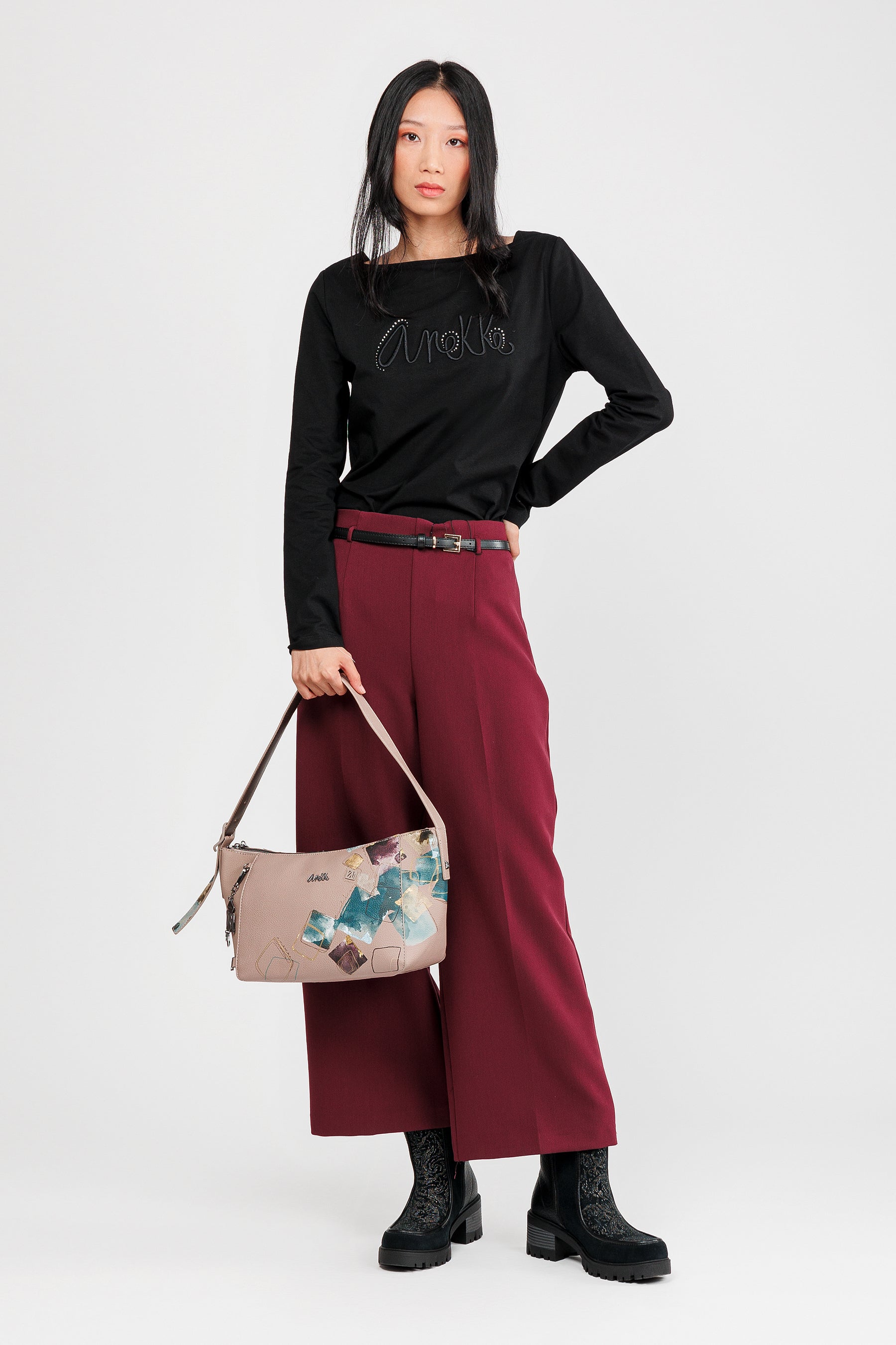 Schultertasche oval Evolution